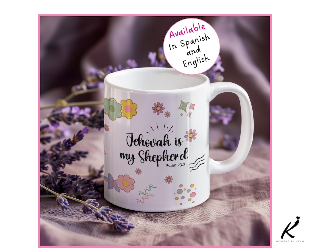 Jehovah is My Shepherd Mug, Scripture Verse Gift - Etsy