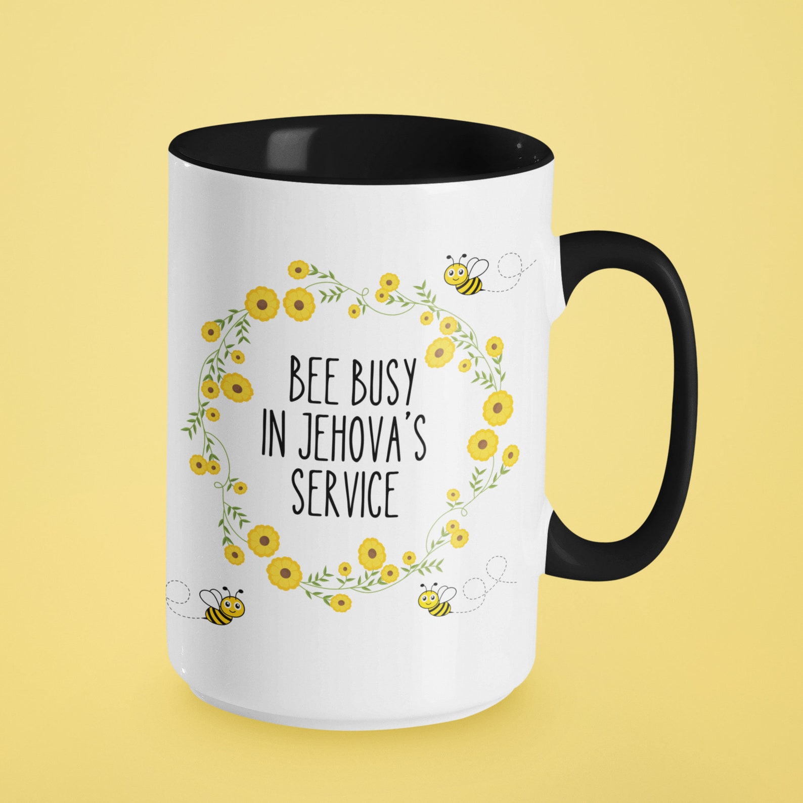 JW Theme Coffee Mug With Bible Study and Service Cup, Overseer Mug ...