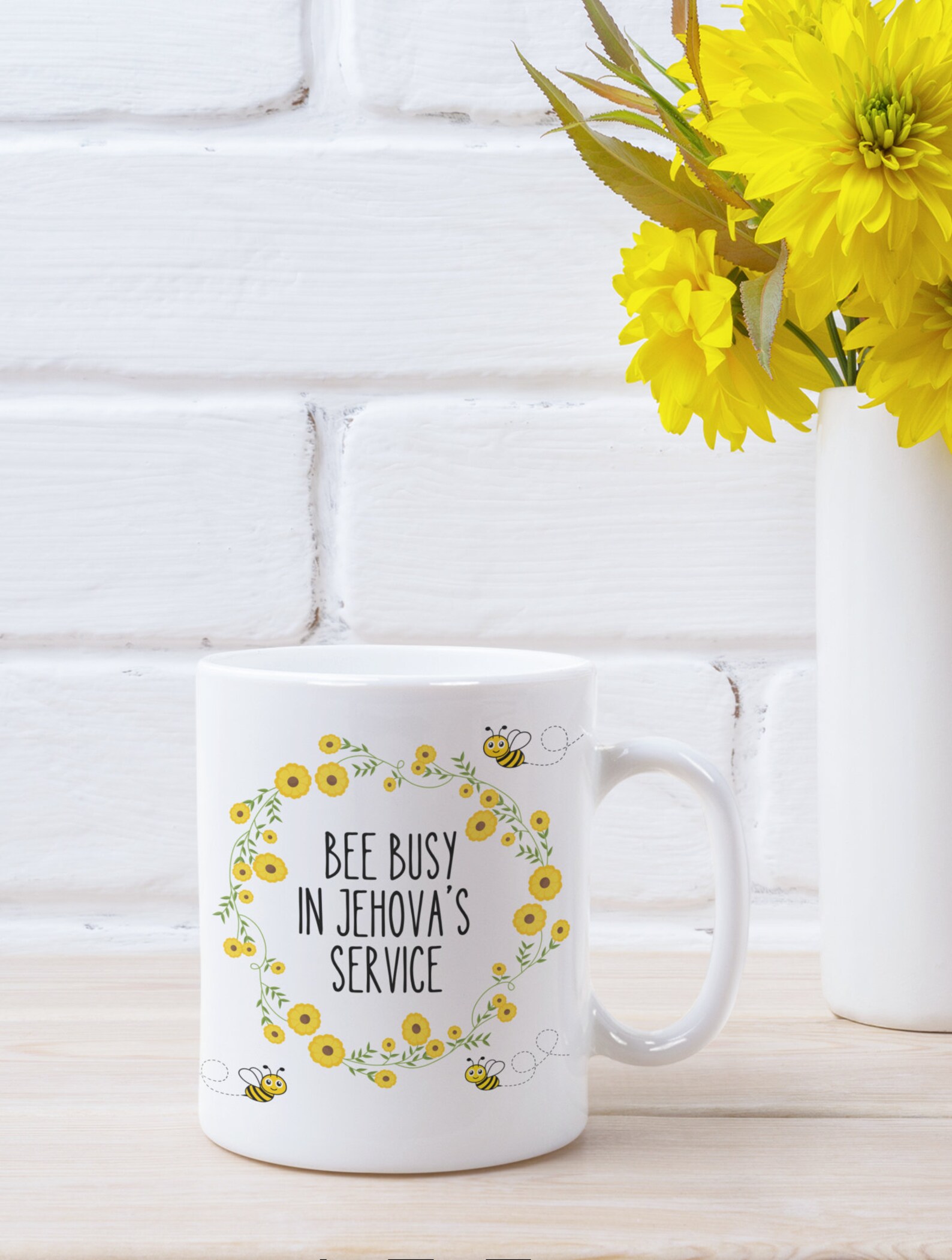 JW Theme Coffee Mug With Bible Study and Service Cup, Overseer Mug ...