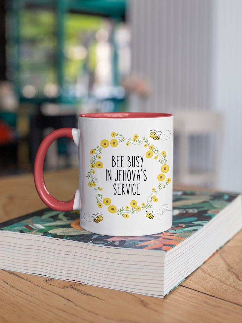 JW Theme Coffee Mug With Bible Study and Service Cup, Overseer Mug ...
