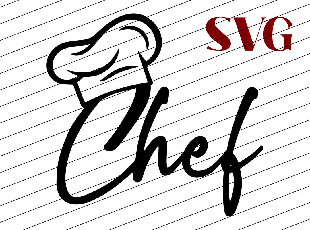 Chef Svg, Chef Hat Png, Cook Svg, Grill Father, Grill Master Digital ...