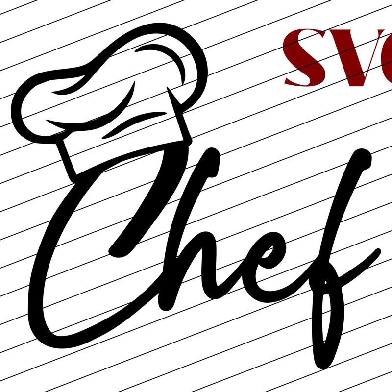 Chef Decal - Etsy