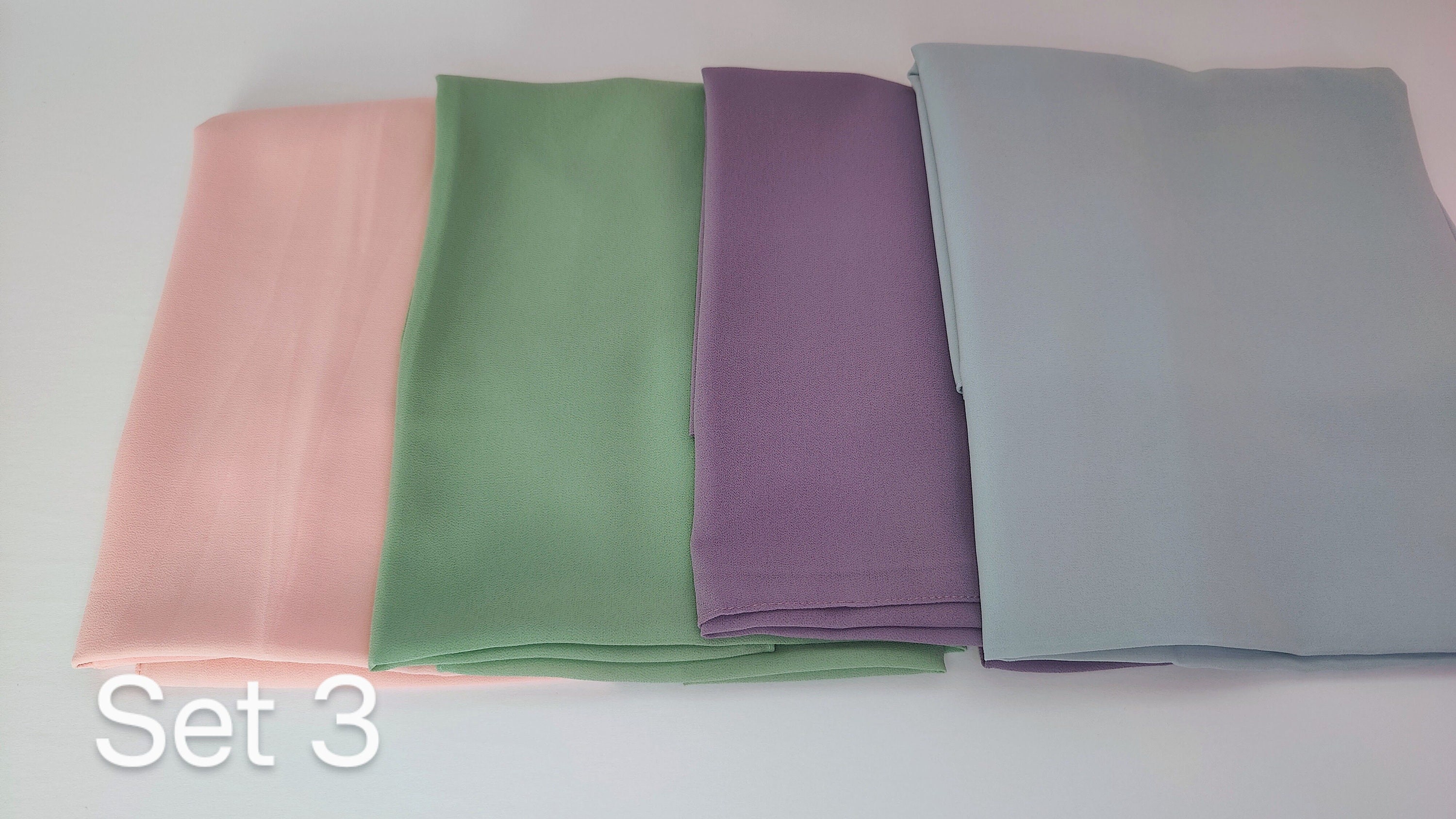 Chiffon Hijab Gift Set + Accessories Bundle - Etsy