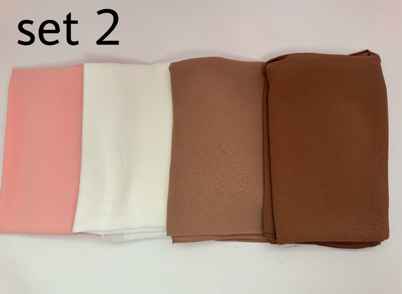 Chiffon Hijab Gift Set + Accessories Bundle - Etsy