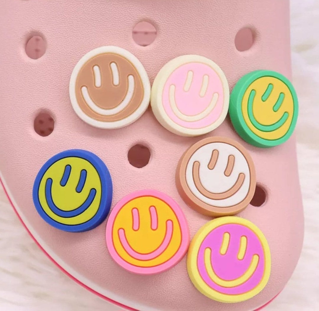 Smiley Face Jibbitz Croc Charms - Etsy