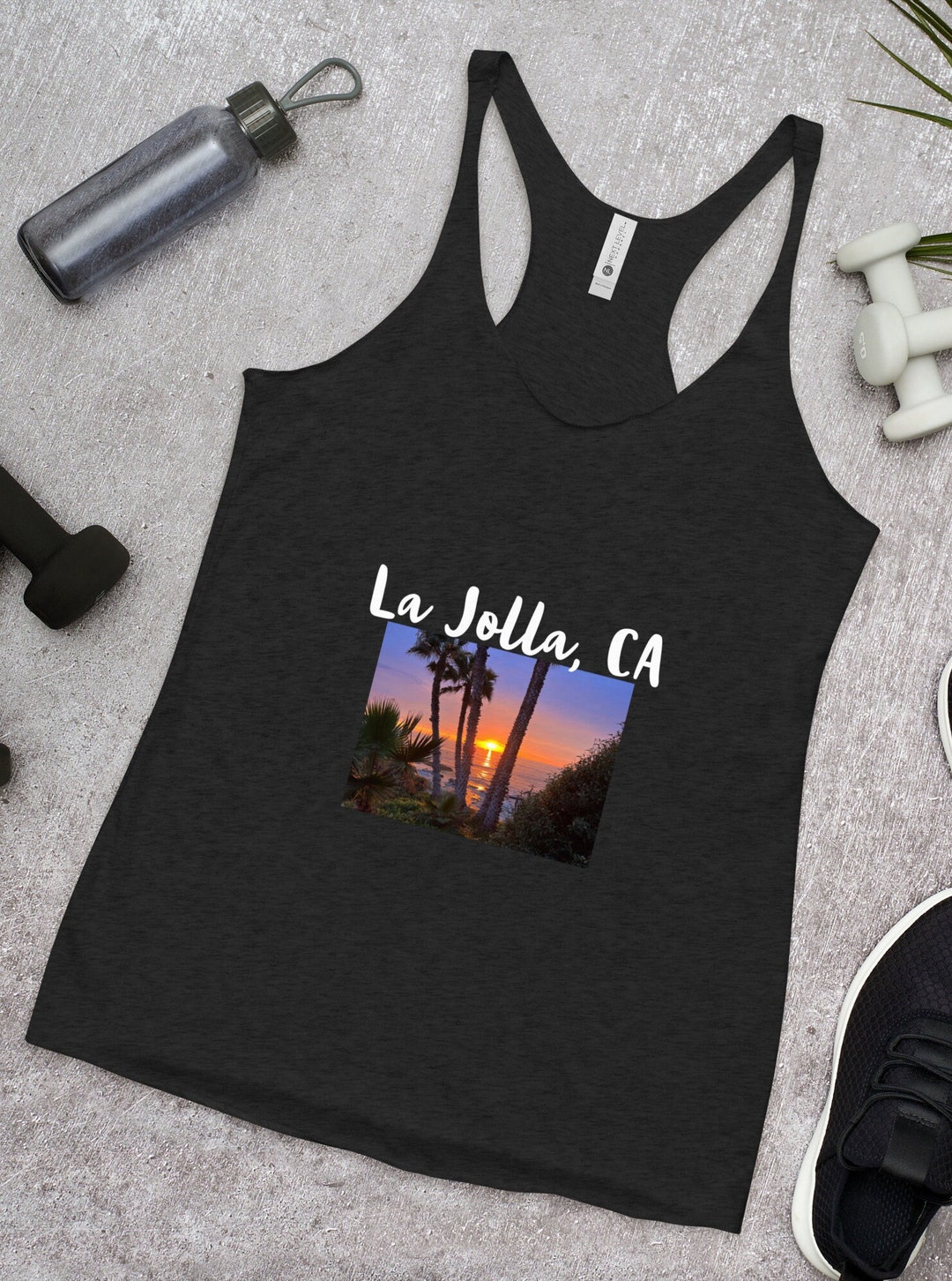 La Jolla Tank Top, California Tank Top, San Diego Tank Top, Original ...