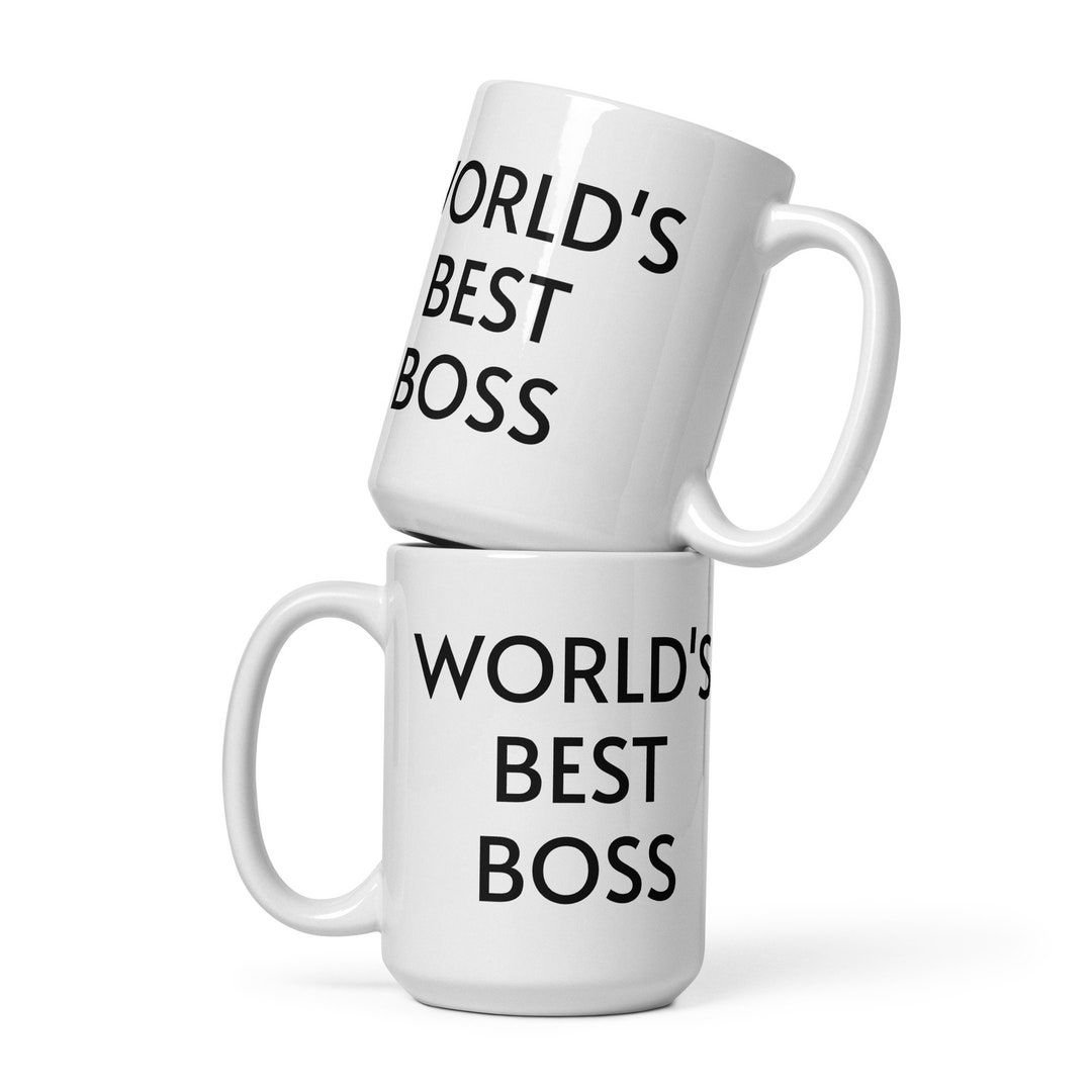 World's Best Boss Coffee Cup, Coffee Cup for All the Bosses, Boss Gift ...