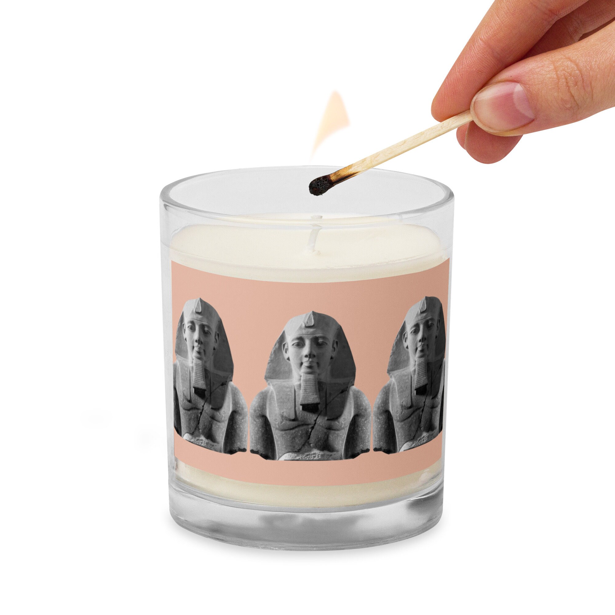 Egyptian Pharaoh Candle Ancient Egypt Candle, Egyptian Statue Candle ...