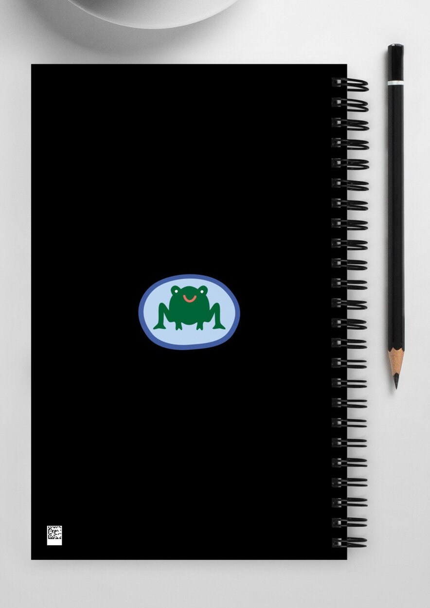 Cute Cowboy Notebook Frog in a Hat Notebook Western - Etsy