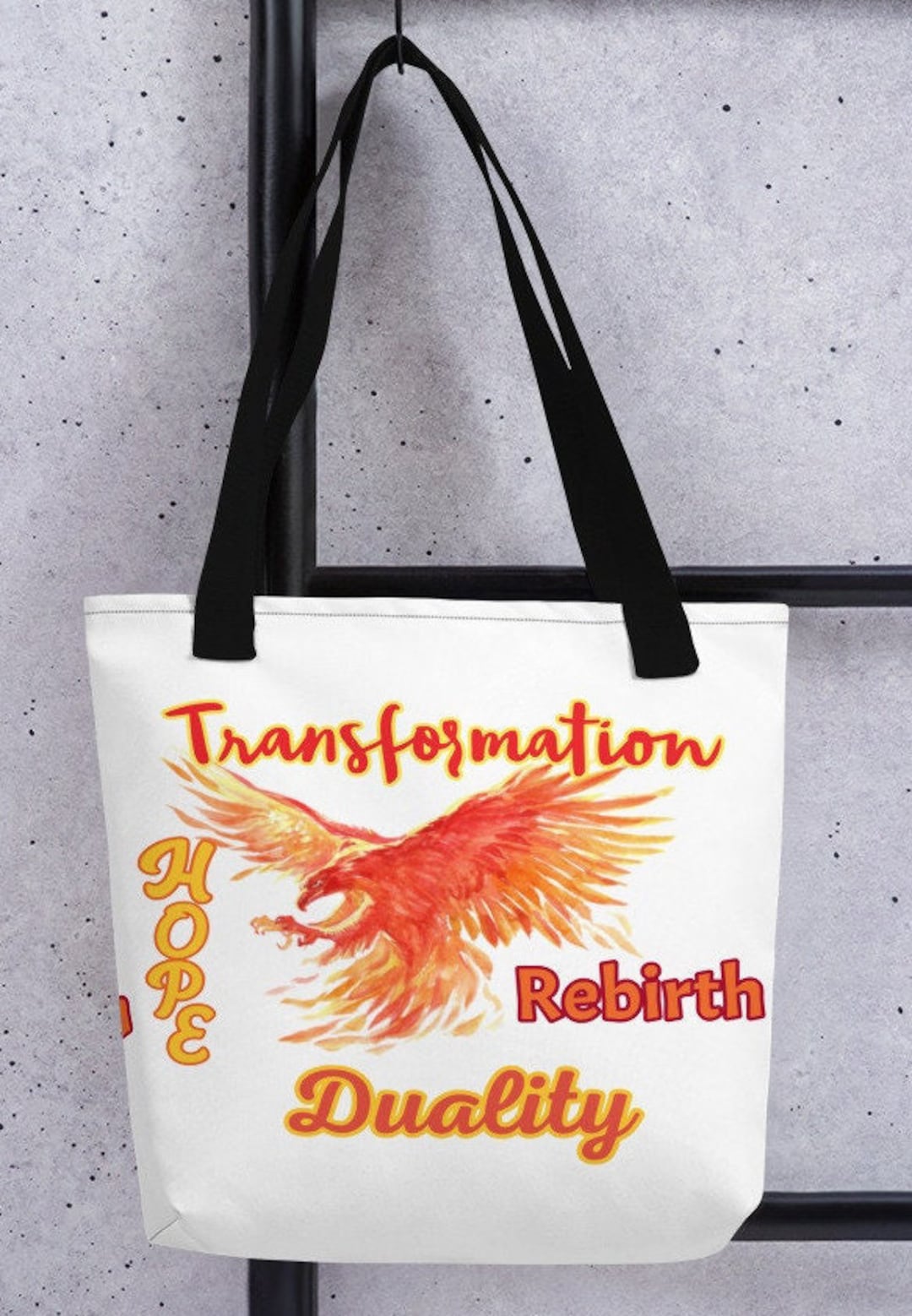 Phoenix Bag, Phoenix Spirit Animal, Phoenix Totem Animal Tote Bag ...