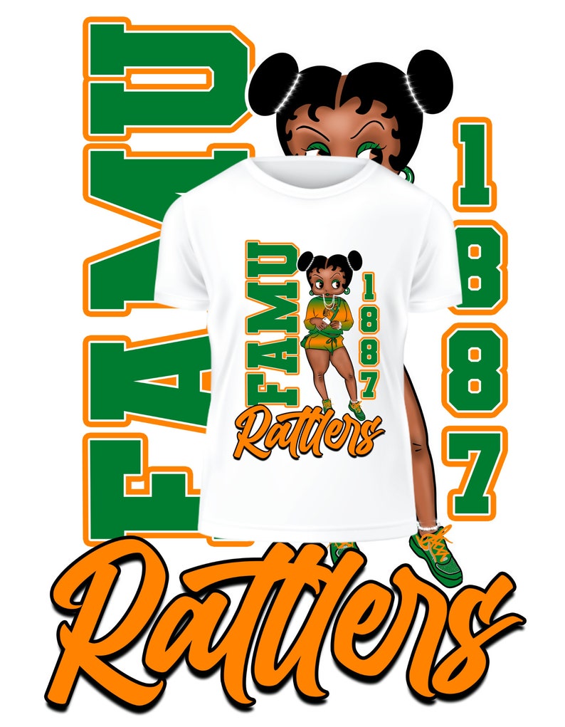 FAMU Betty Inspired T-shirt - Etsy
