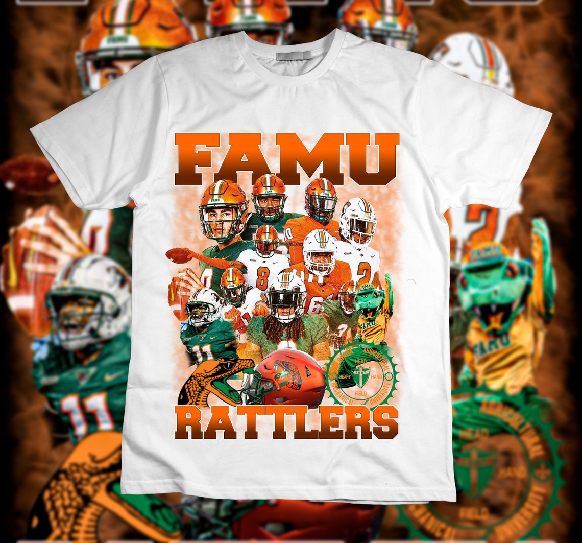 FAMU Rattlers Bootleg Design T-shirt - Etsy