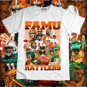 FAMU Rattlers Bootleg Design T-shirt - Etsy