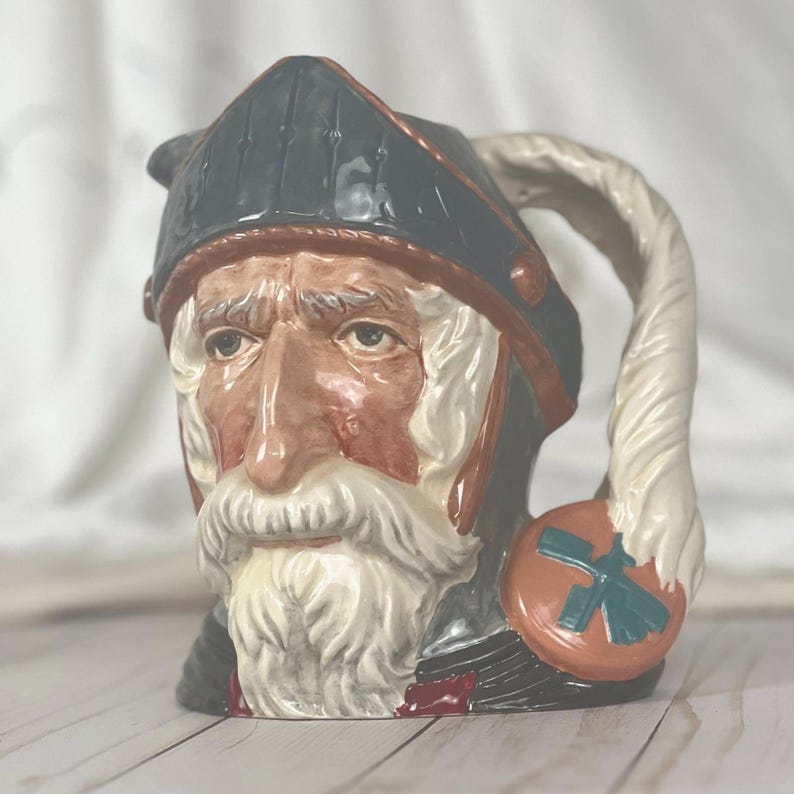 Royal Doulton Don Quixote Large Toby Jug Mug Made in England - Etsy