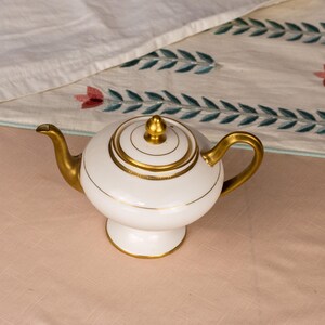 Vintage Teapot by Royal Doulton Herbert Betteley HB 9556 Cream and ...