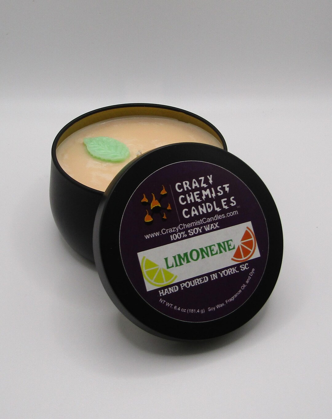Limonene (citrus) Fragrance - Candle Jar, Tins, Wax Melts and Beakers ...