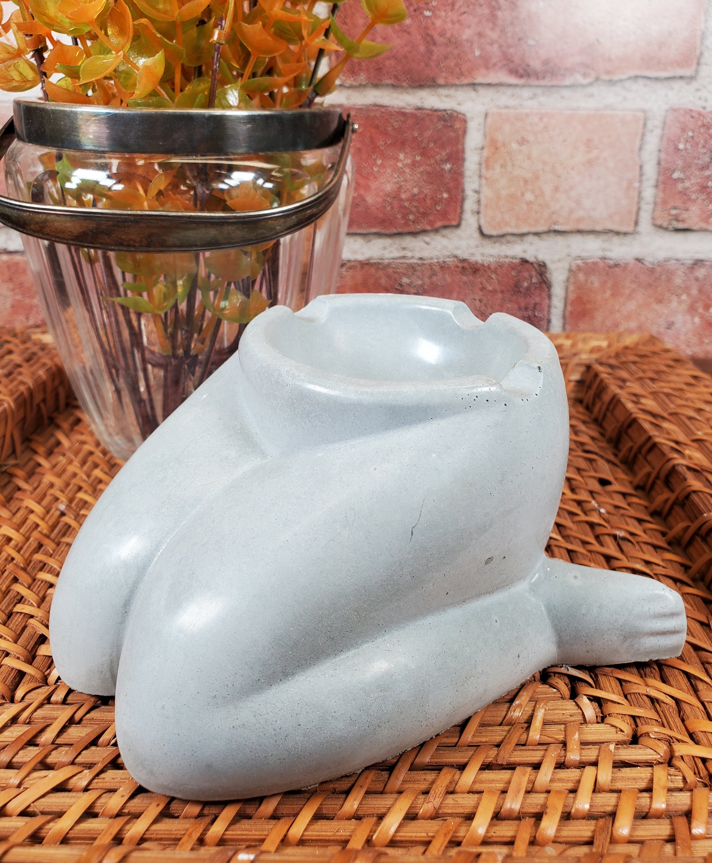 Sexy Female Body Cement Ashtray, Goddess Ashtray, Birthday Gift for Him ...