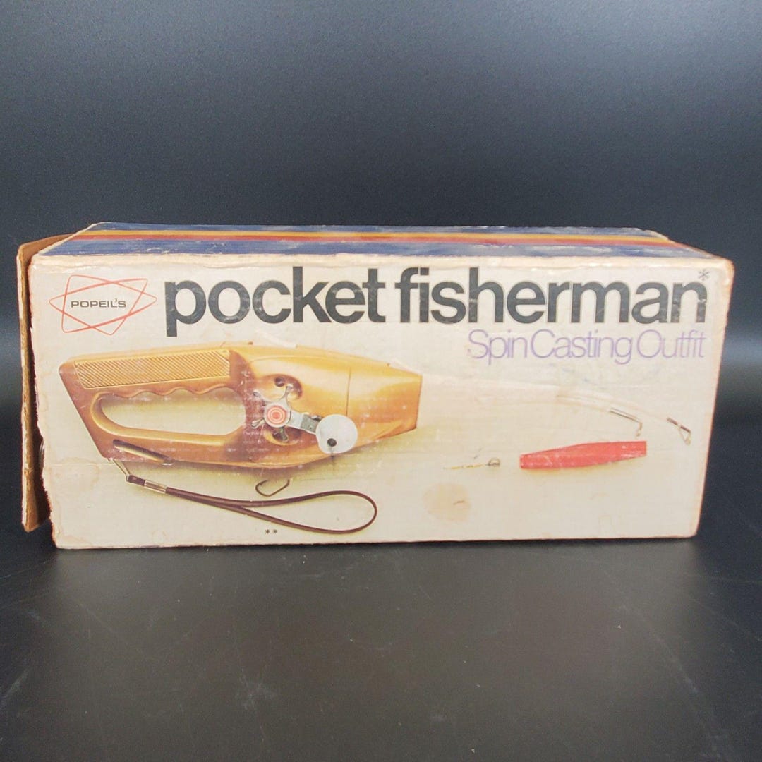 1972 Popeil Pocket Fisherman Spin Casting Outfit W Box - Etsy