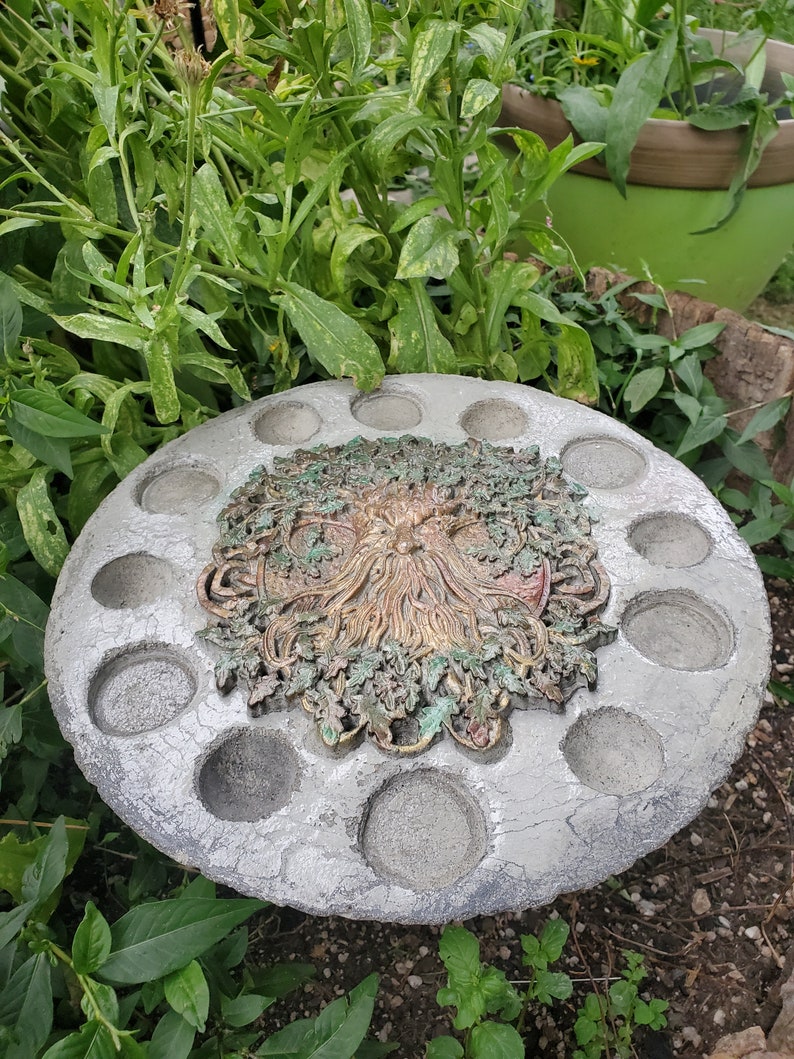 Extra Large Cement Bee Watering Station, Butterfly Puddler Dish ...