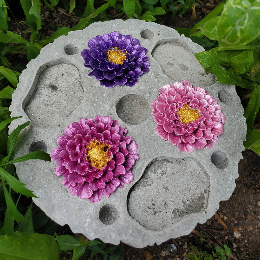 Cement Bee Watering Station, Butterfly Puddler Dish, Pollinator Garden ...