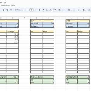 Woodworking Project Pricing Template: Material & Labor Tracker - Etsy