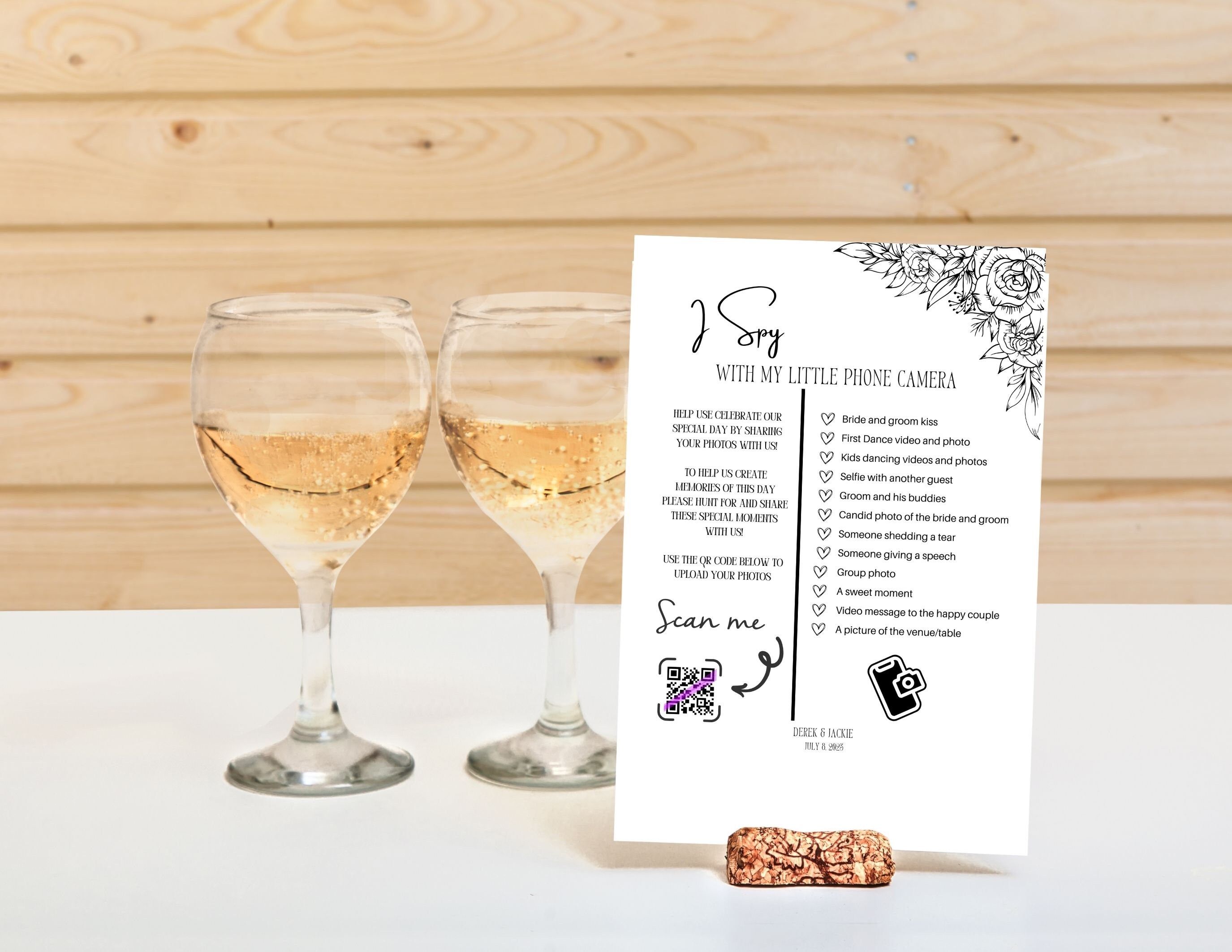 Editable Canva Wedding Photo/video Scavenger Hunt - Etsy