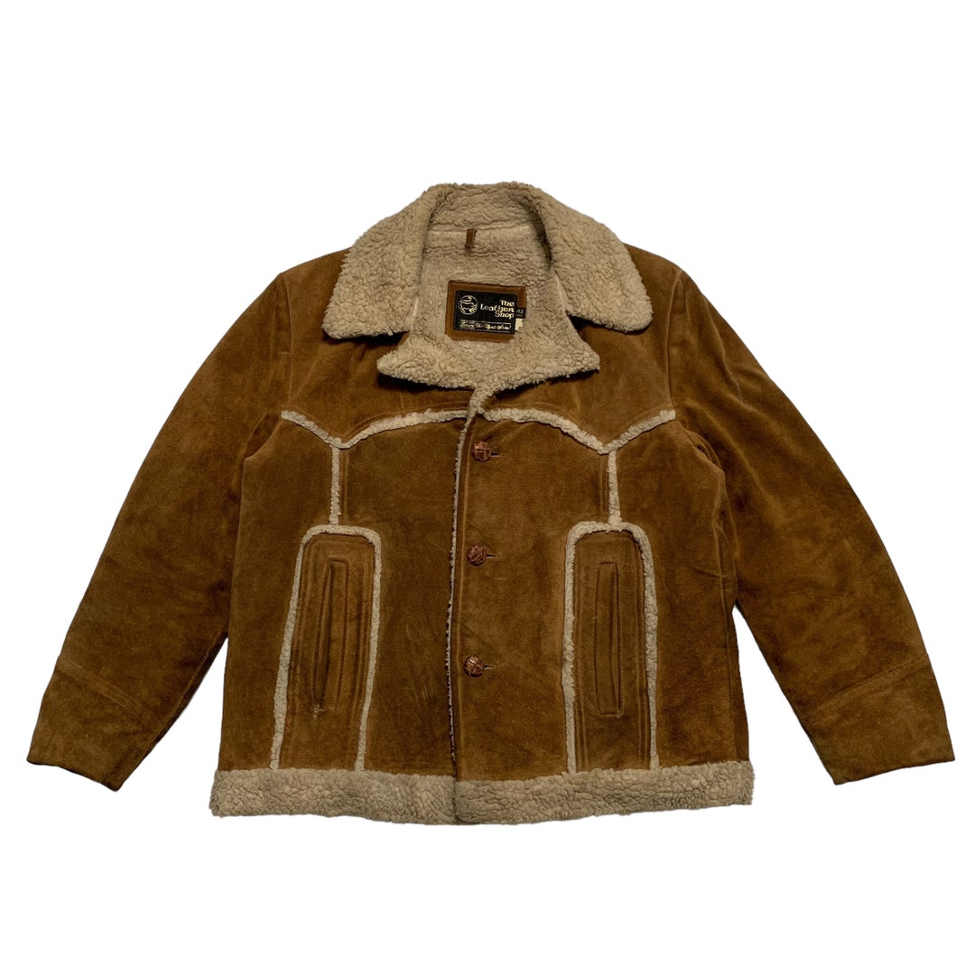 Vintage 60s Sears Leather Jacket - Etsy