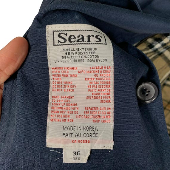 Vintage Sears Double Breasted Coat - Gem