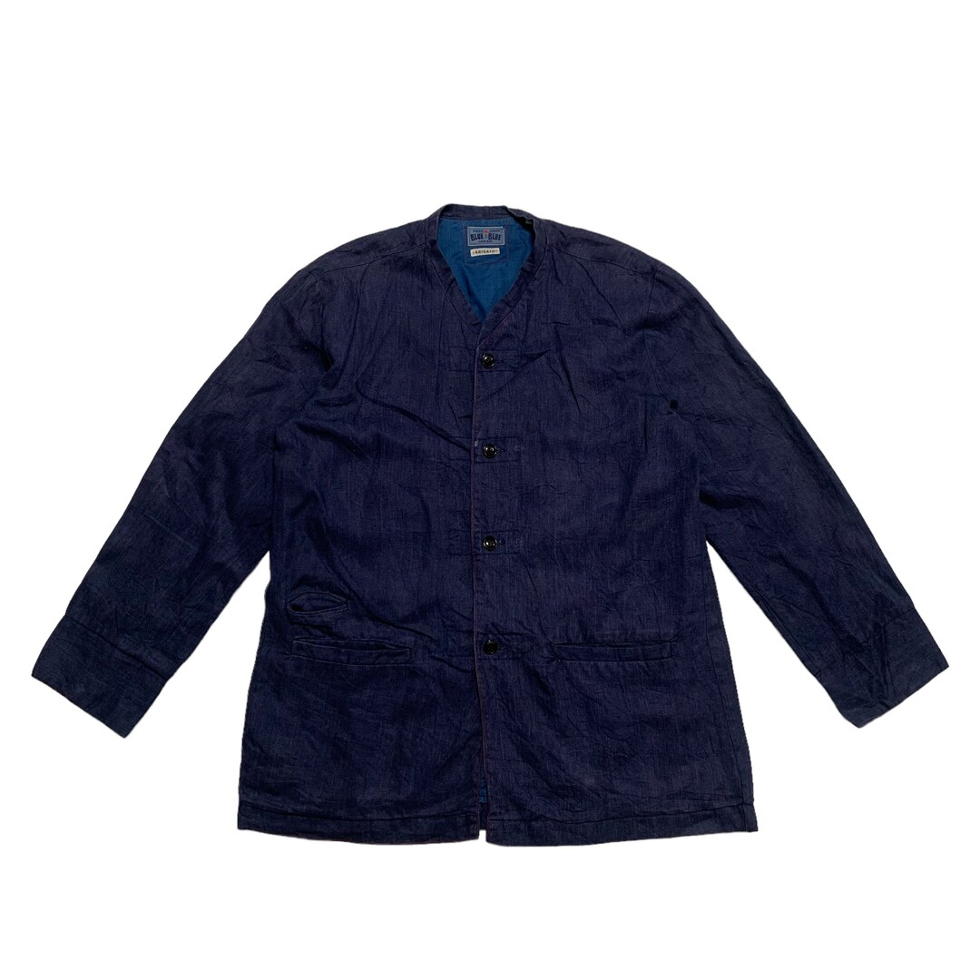 Blue Blue Japan Arigato Indigo Jacket - Etsy