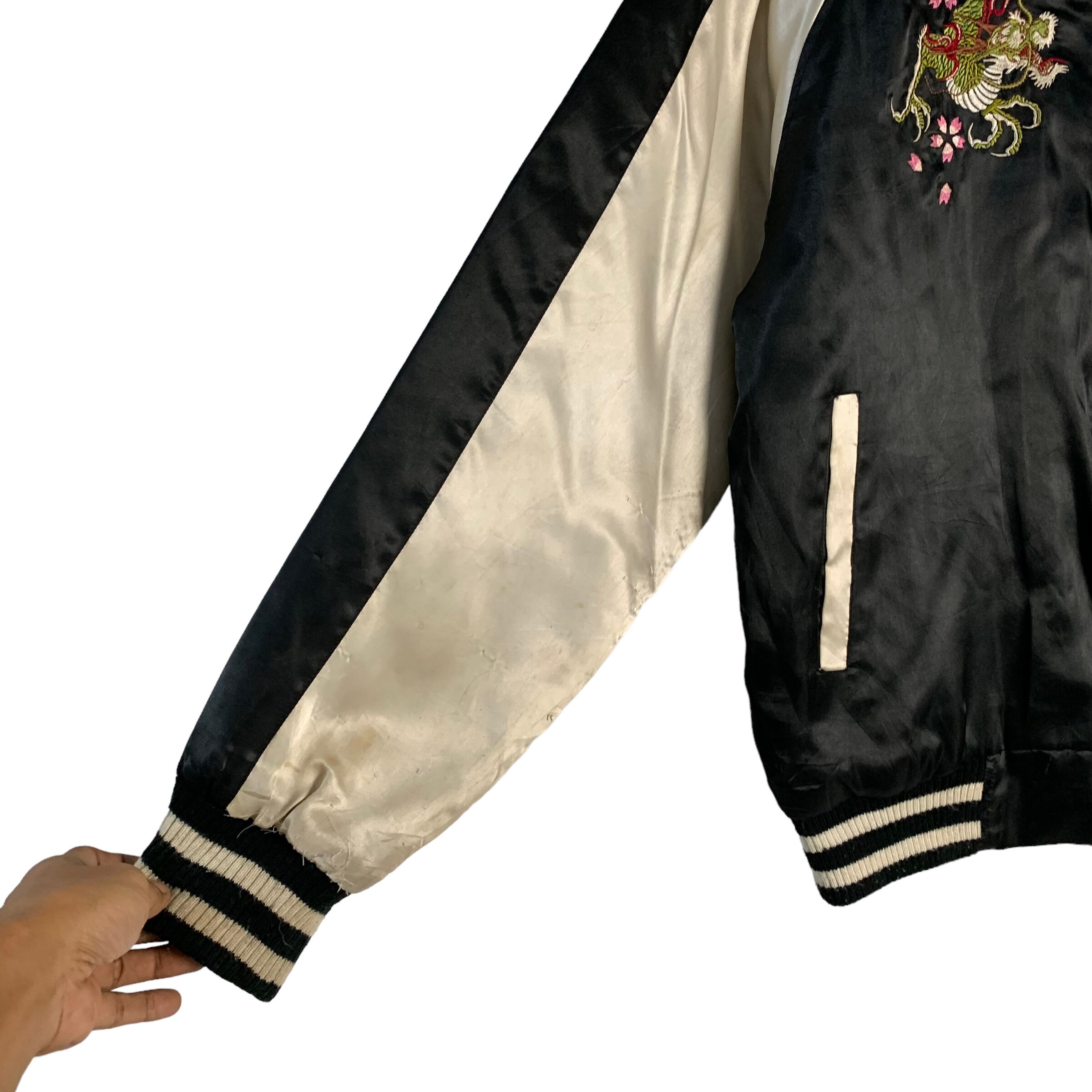 Vintage Japan Dragon Embroidery Sukajan Souvenir Jacket - Etsy