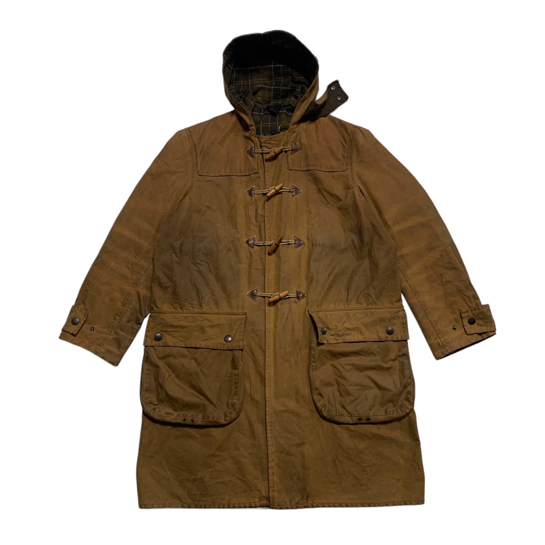 Barbour Wax Duffle Coat - Etsy