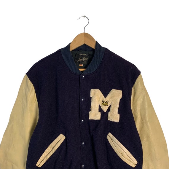 Vintage 70s Delong Varsity Jacket Gem
