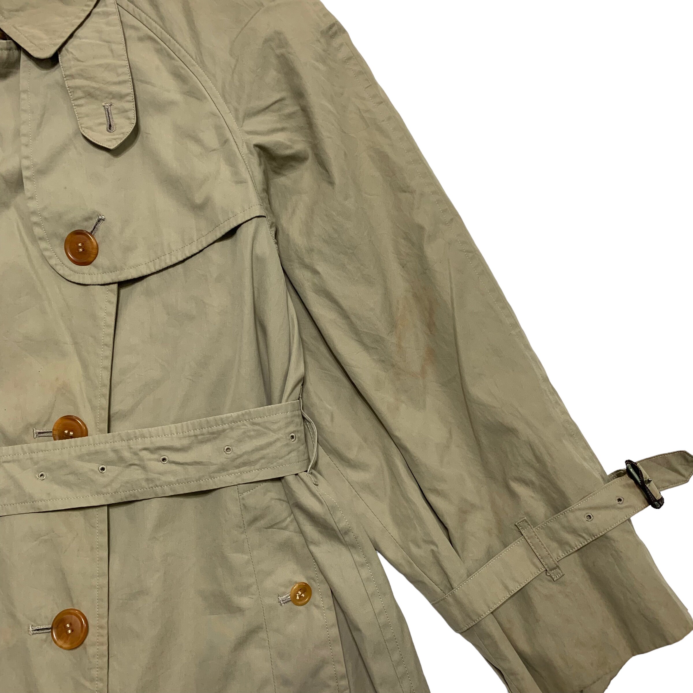 Burberrys Double Breast Trench Coat - Etsy