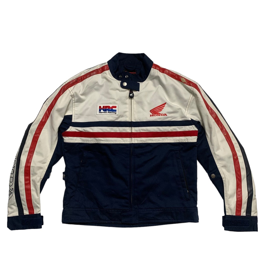Honda HRC Rothmans Racing Motorcycle Biker Jacket - Etsy