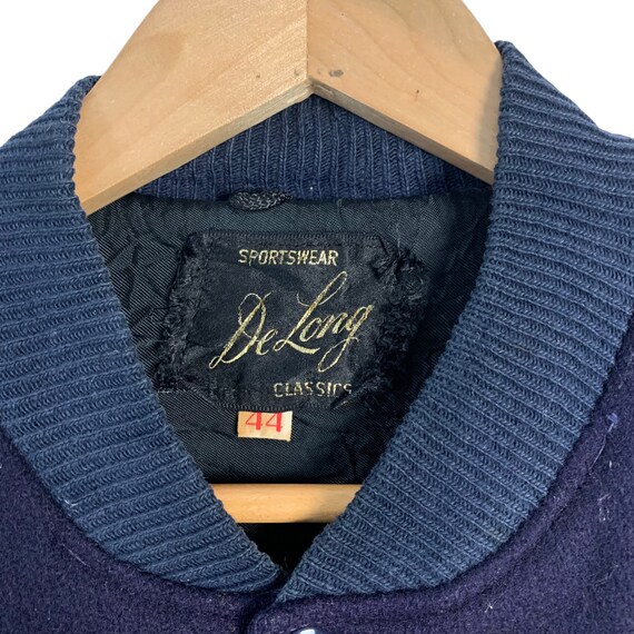 Vintage 70s Delong Varsity Jacket - Gem