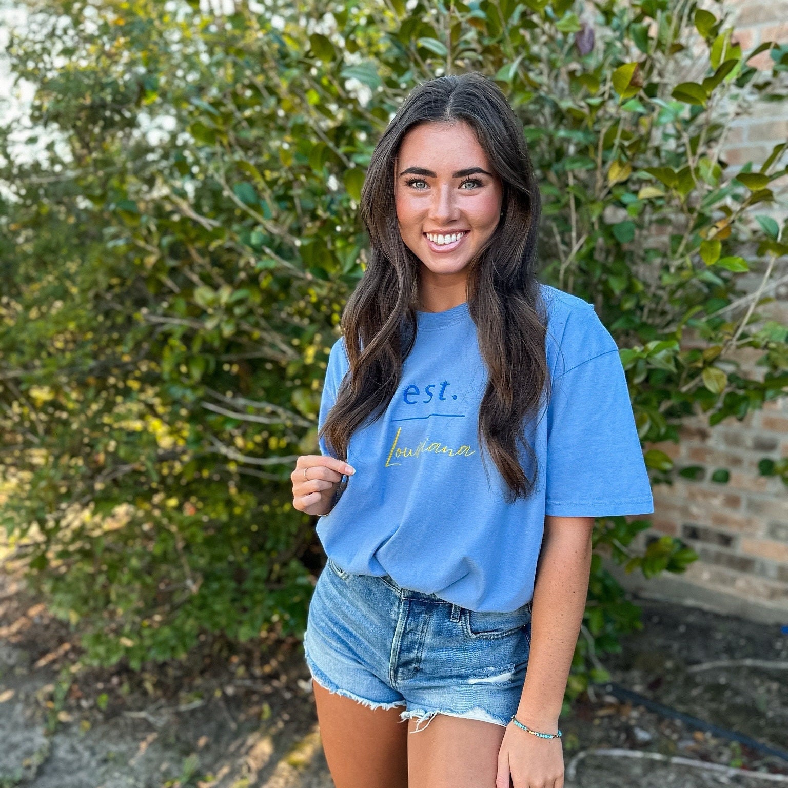 Est. Louisiana | Mcneese Comfort Colors Edition T-shirt - Etsy