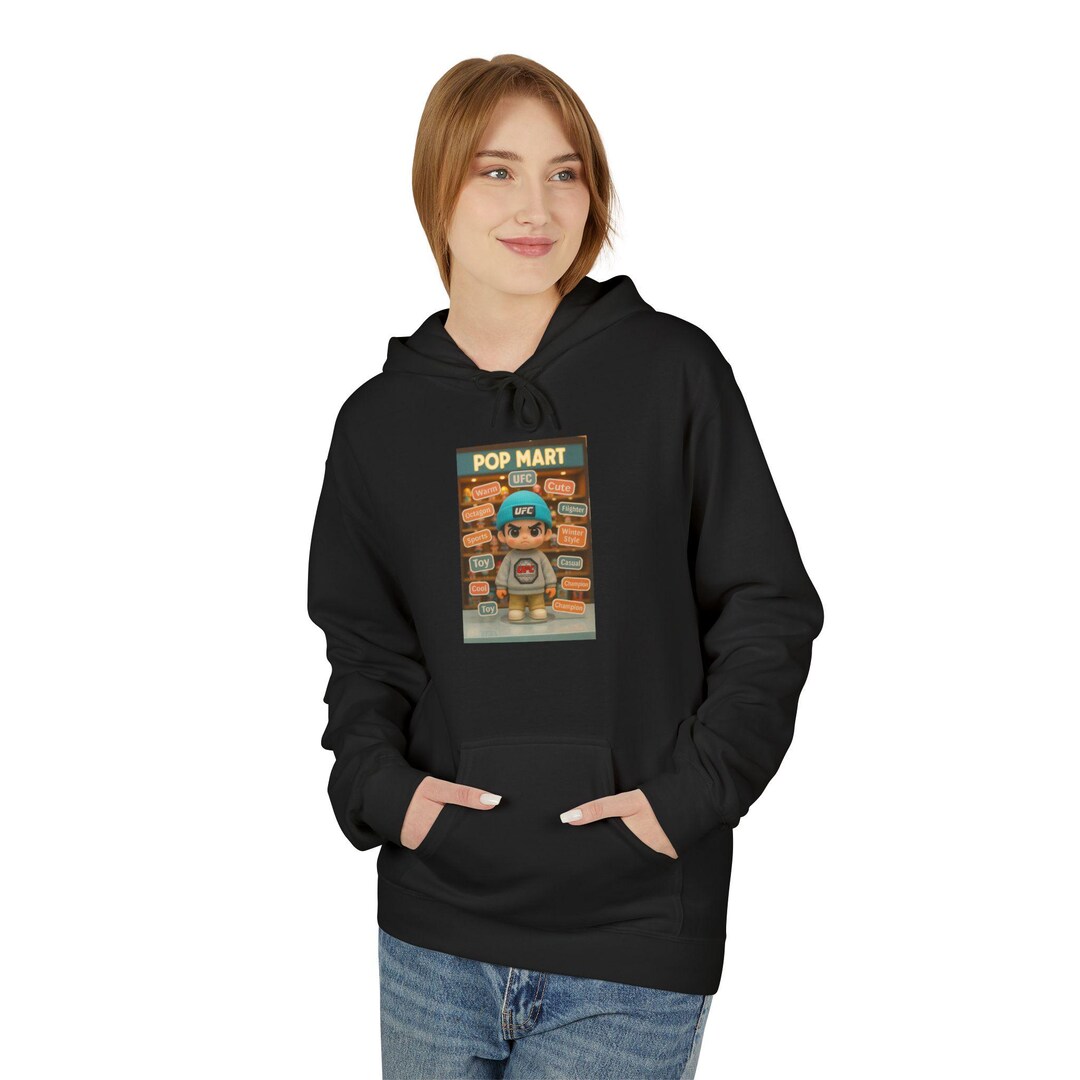 Pop Art Comic Strip Poster Hoodie | UFC Logo Back - Etsy