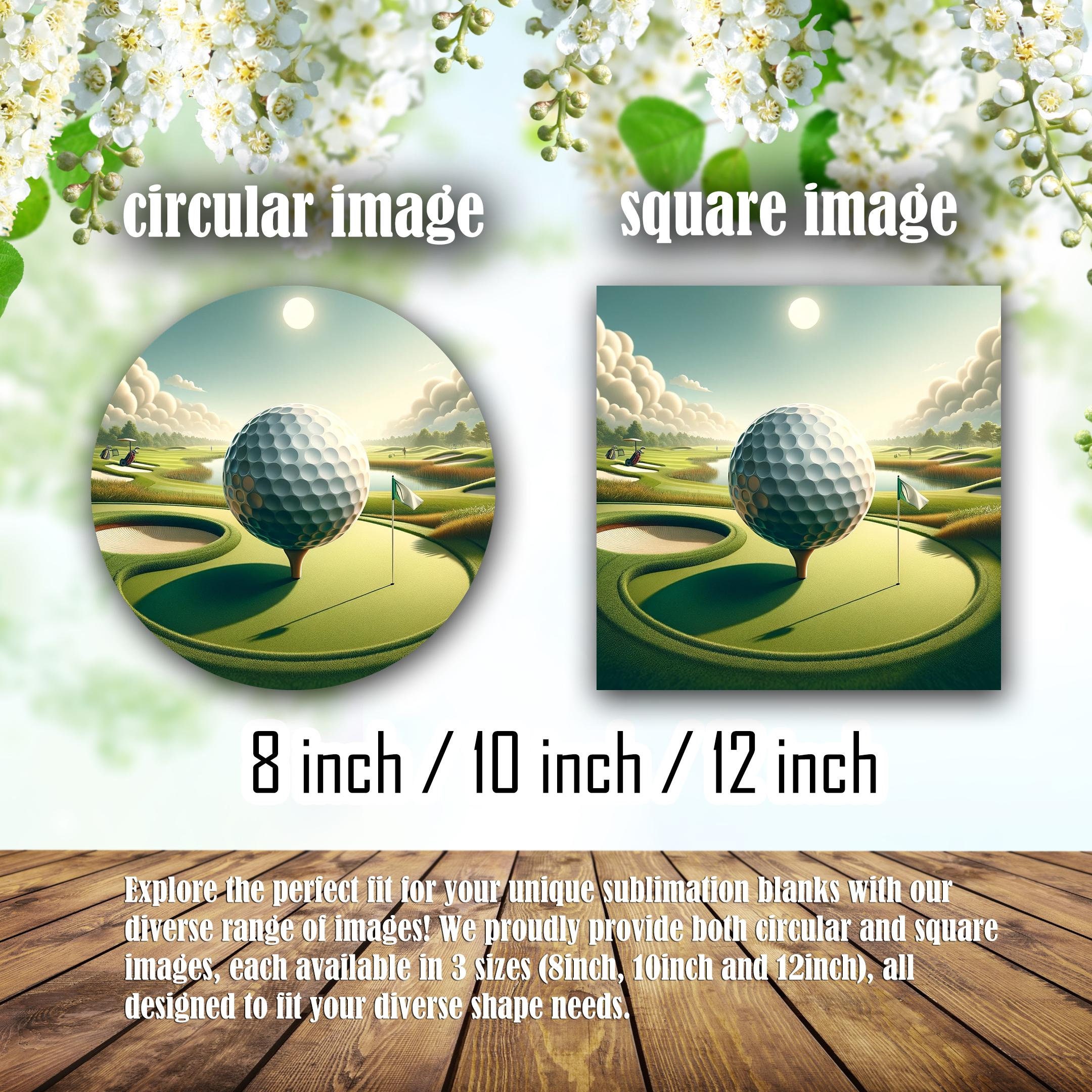 Golf Day Wind Spinner Sublimation Designs Png, House and Garden Decor ...