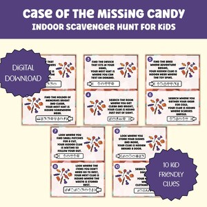 Scavenger Hunt for Kids, Indoor Treasure Hunt Game, Home Holiday ...