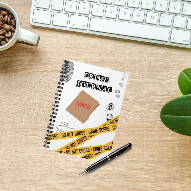 Crime Journal, Reading Journal, True Crime Gifts, Pocket Notebook ...