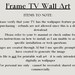 Samsung Frame TV Digital Stained Glass Window Wallpaper, Colorful ...
