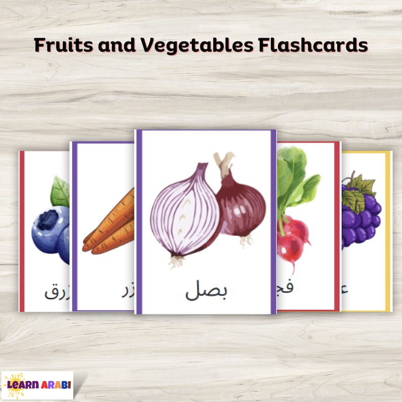 Fruits and Vegetables Cards | Printable Flash Cards | Fruits and ...