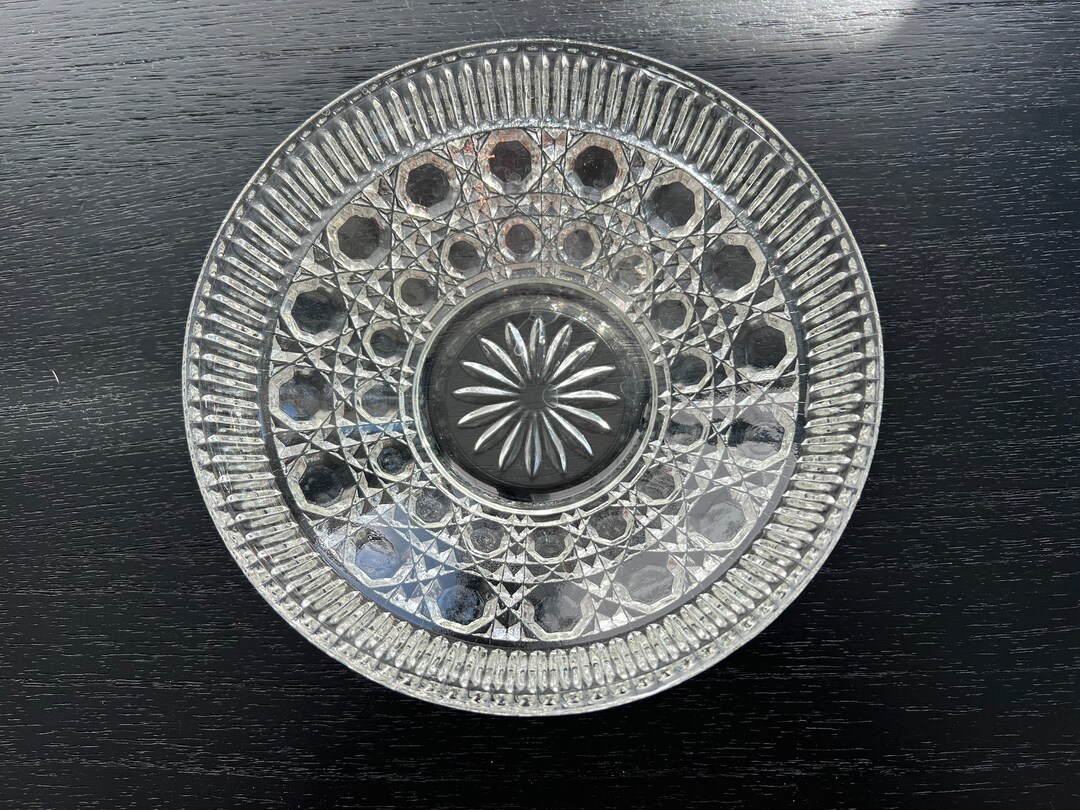 Vintage Federal Glass Windsor Pattern Bowl / Candy Dish / 7.5" - Etsy