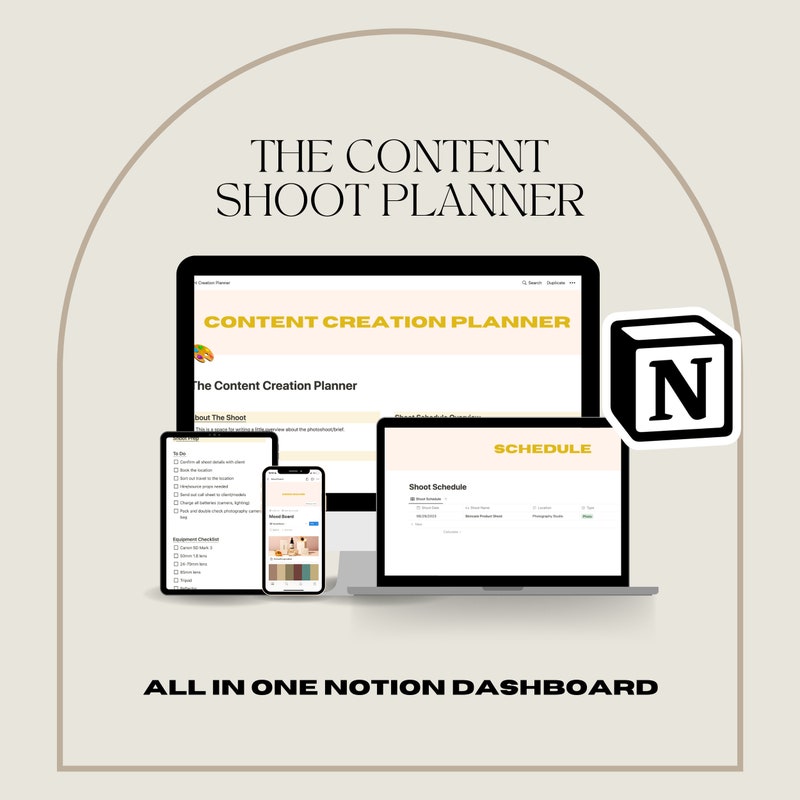 Notion Template Creators - Etsy
