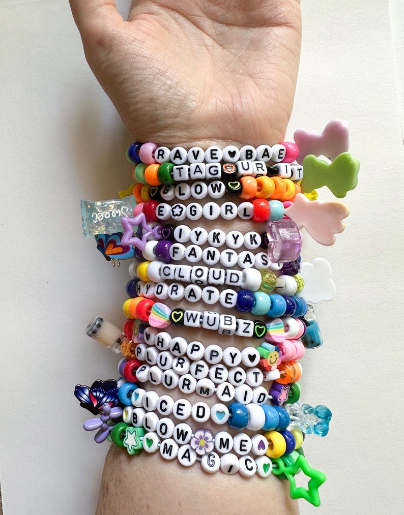Random Kandi Bracelets - Etsy Random Kandi Bracelets - Etsy