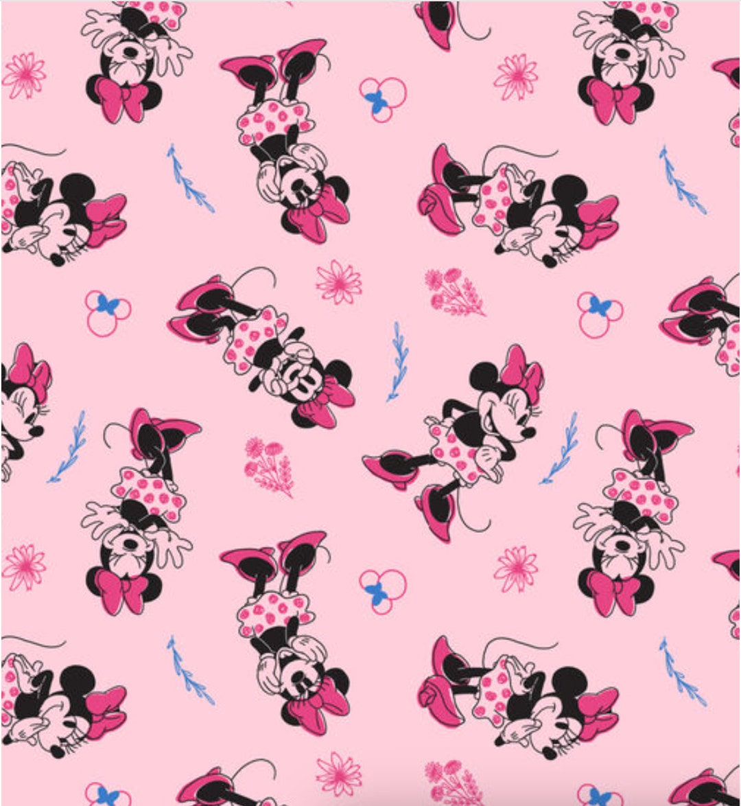 Disney Minnie Mouse Anti Pill Plush Fleece Tie Blanket - Etsy