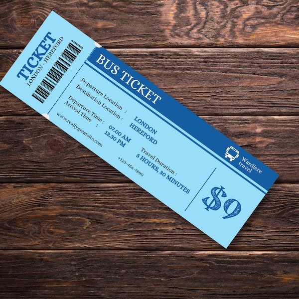 Bus Tickets - Etsy