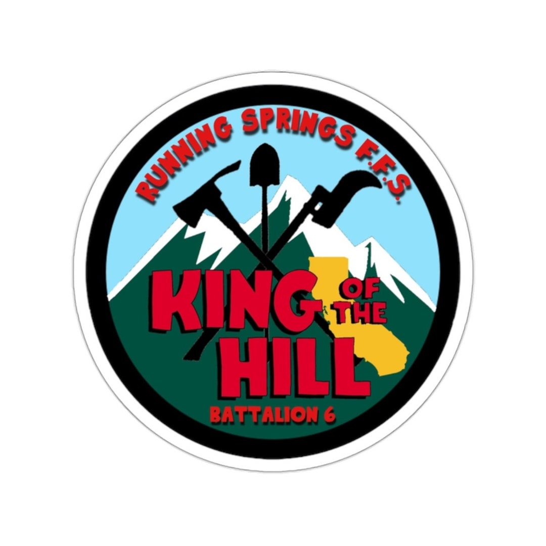 Cal Fuego Running Springs FFS Kiss-cut Stickers - Etsy