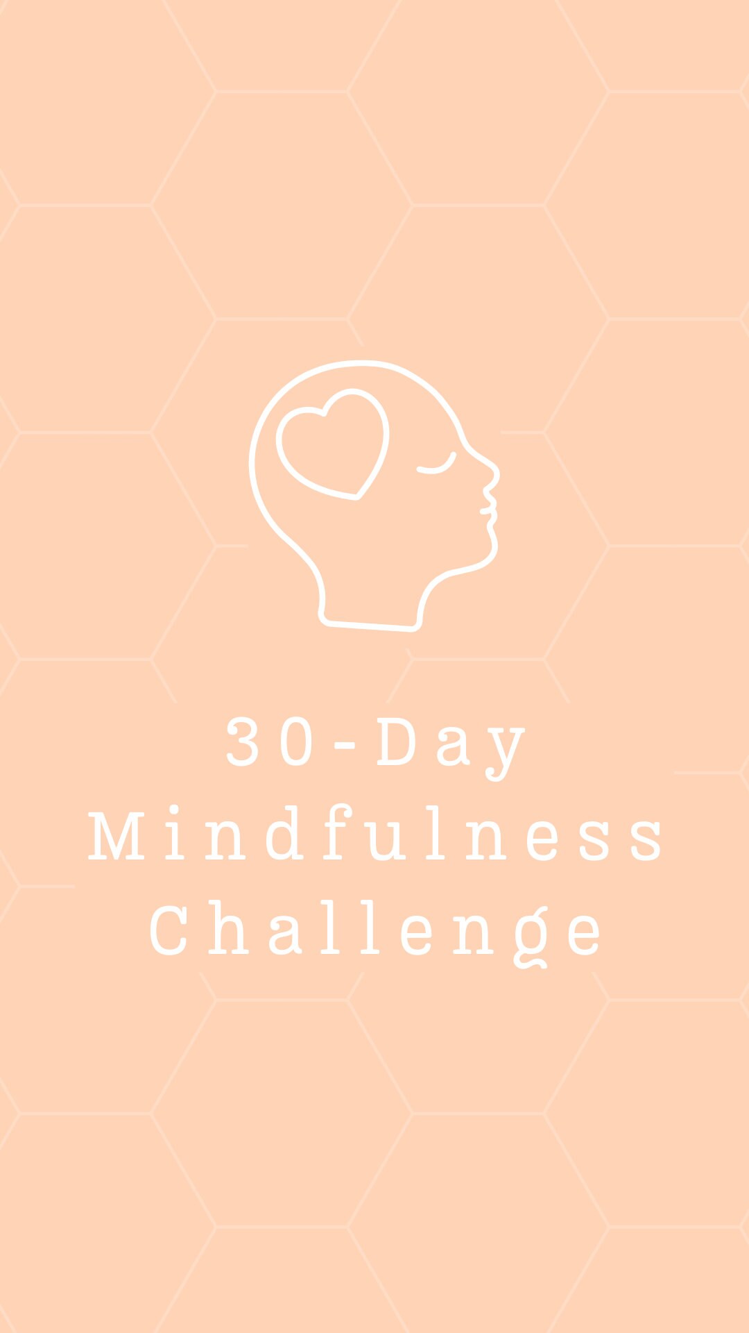 30 Day Mindfulness Challenge Instant Download Printable Page Plus ...
