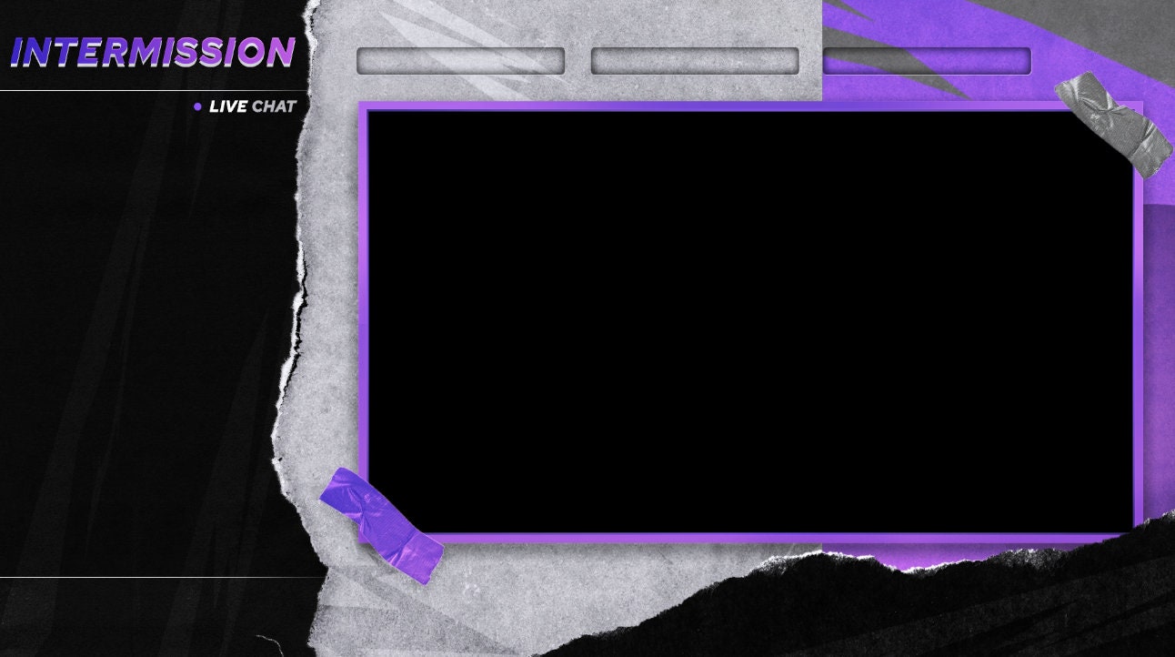 Scrapbook Animated Stream Package Twitch Overlay Stream - Etsy
